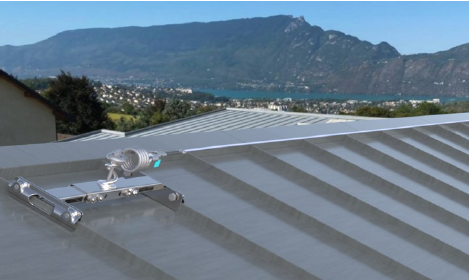 Ligne de vie SUR JOINT DEBOUT - Echamatec